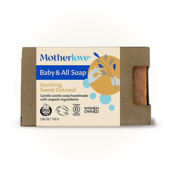 Baby & All Non-Toxic Castile Soap Bar- Soothing Sweet Oatmeal ...