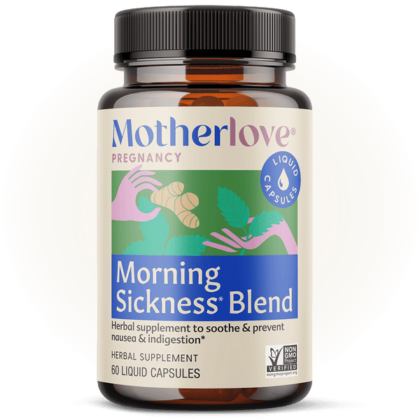 Morning Sickness Blend Capsules | Motherlove – Motherlove Herbal Company