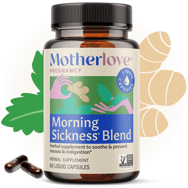 Morning Sickness Blend Capsules | Motherlove – Motherlove Herbal Company